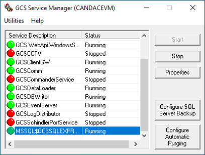 Moving SG Databases to a New Location