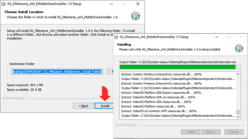 Install Milestone XProtect Plugin